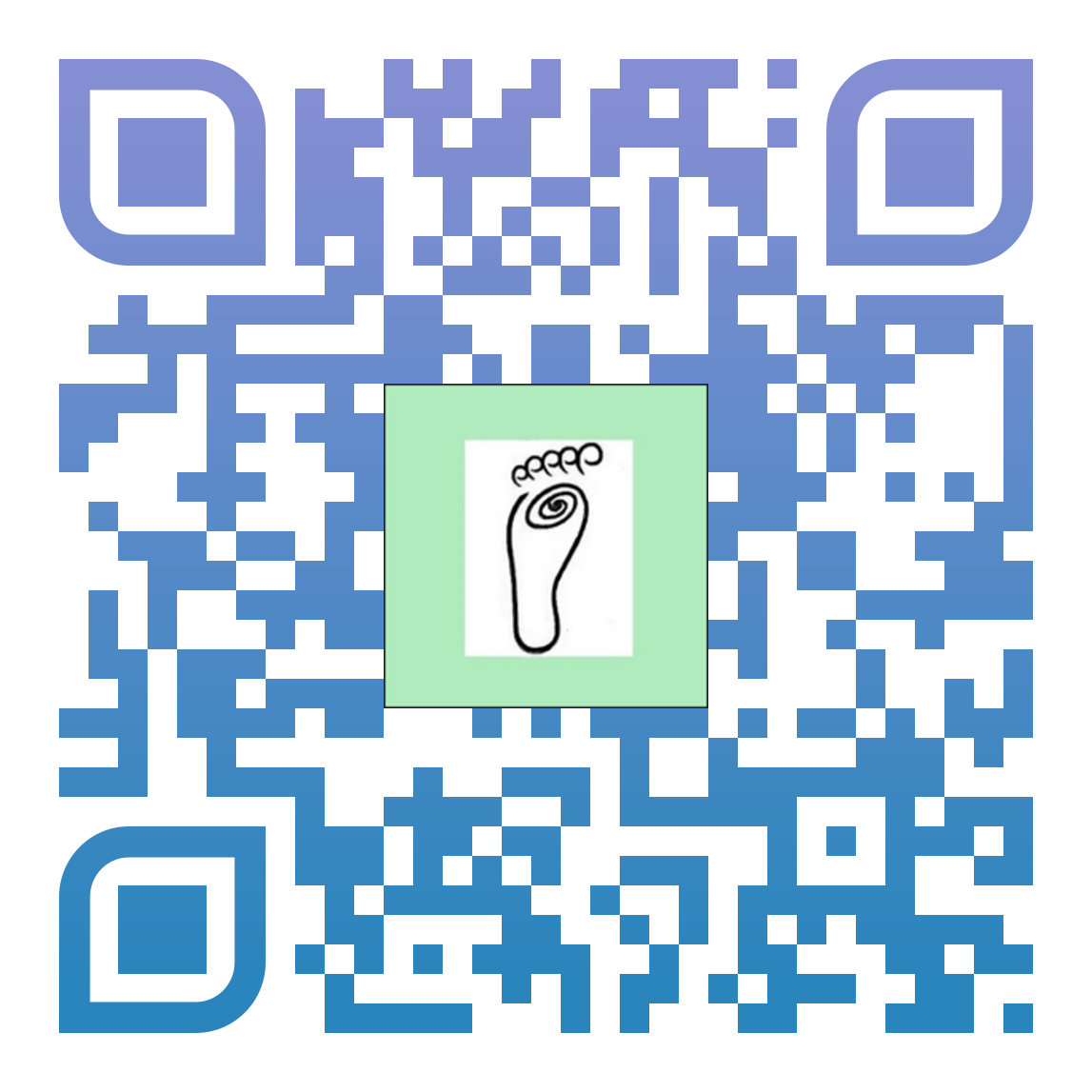 21. QR codes for videos - VISUAL REFLEXOLOGY & FOOT READING EBOOK